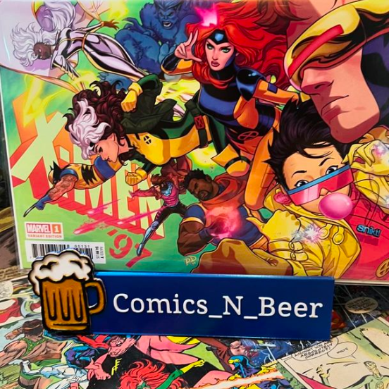 Custom Logo Comic Book Display Stand – 3D Print New York